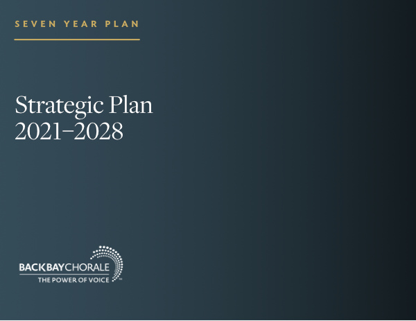 Strategic Plan :: Back Bay Chorale